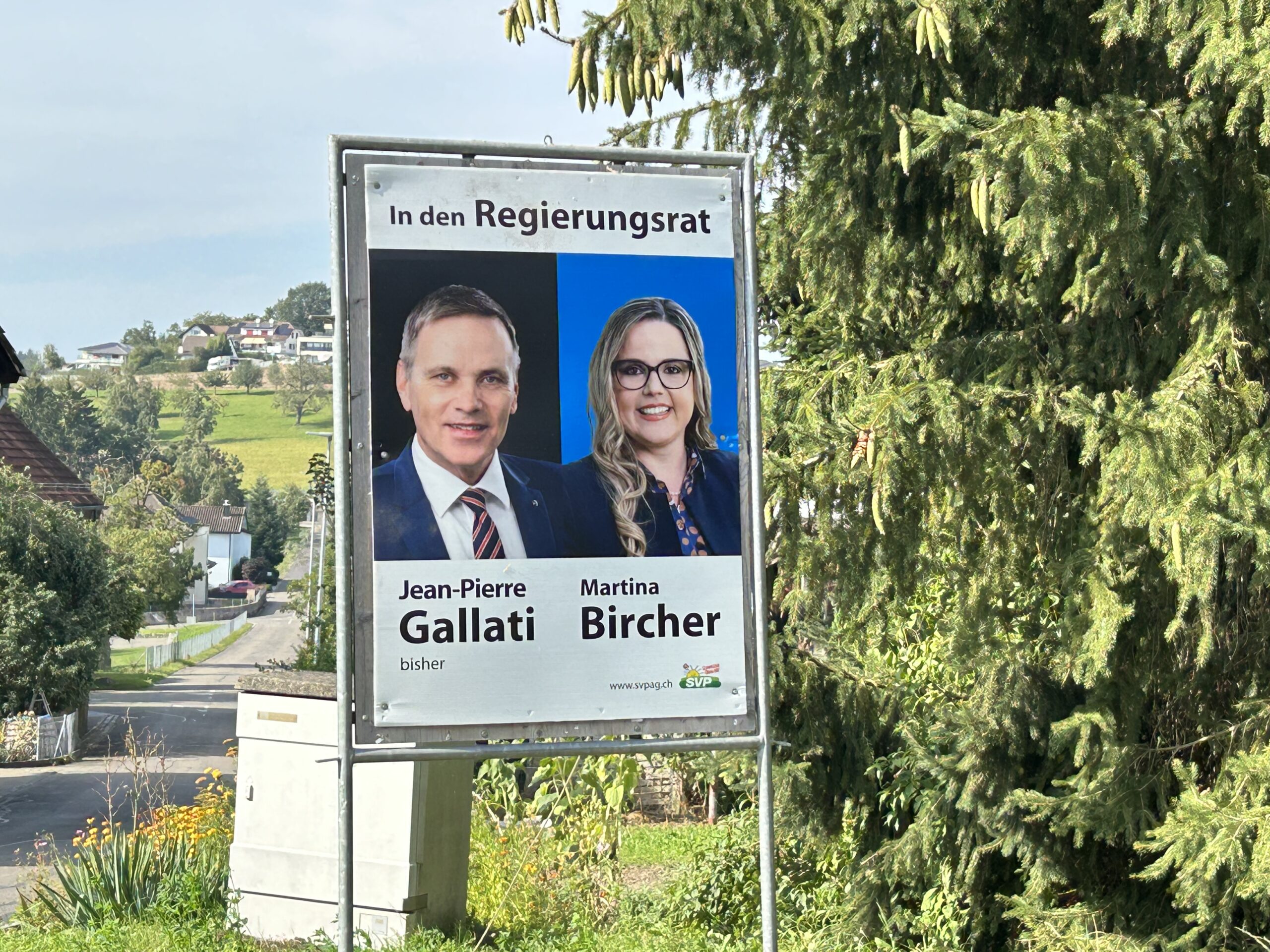 SVP Hägglingen - Jean-Pierre Gallati und Martina Bircher in den ...